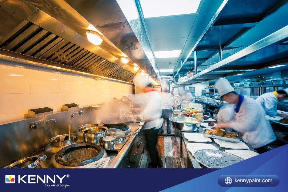 Kích thước bếp nhà hàng khách sạn tiêu chuẩn bao nhiêu?